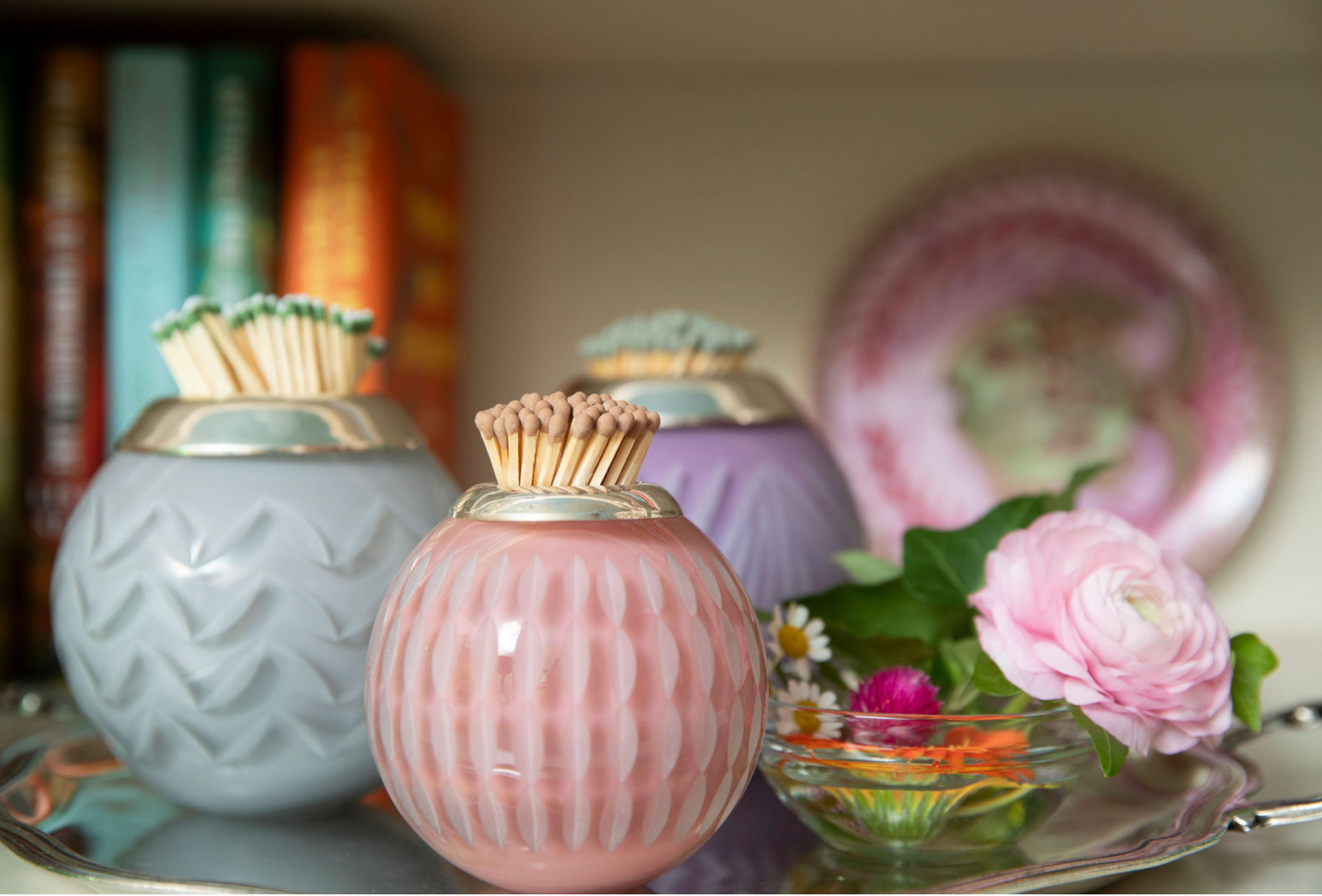Hand-Blown Crystal Match Strikes: Timeless Elegance for Your Home – The ...