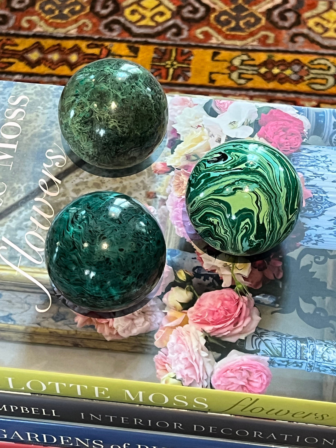 Paperweights by Globemaker Julia Forte TURQUOISE 1 – The French Tangerine