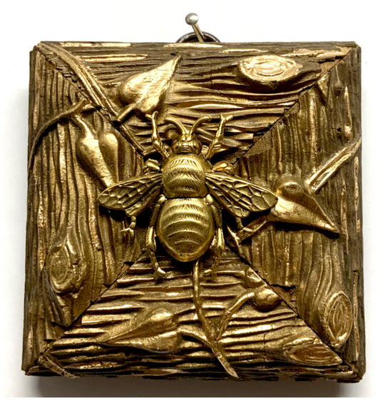 Gilt Frame with Bee by Museum Bees – $55 – The French Tangerine